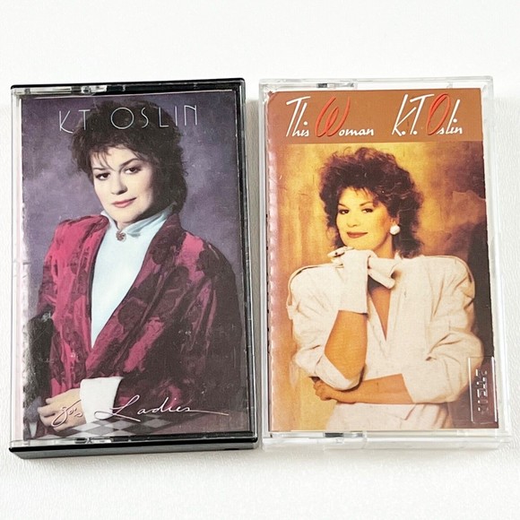 KT Oslin | Media | Lot 2 Kt Oslin Cassette Tapes 8s Ladiesthis Woman ...
